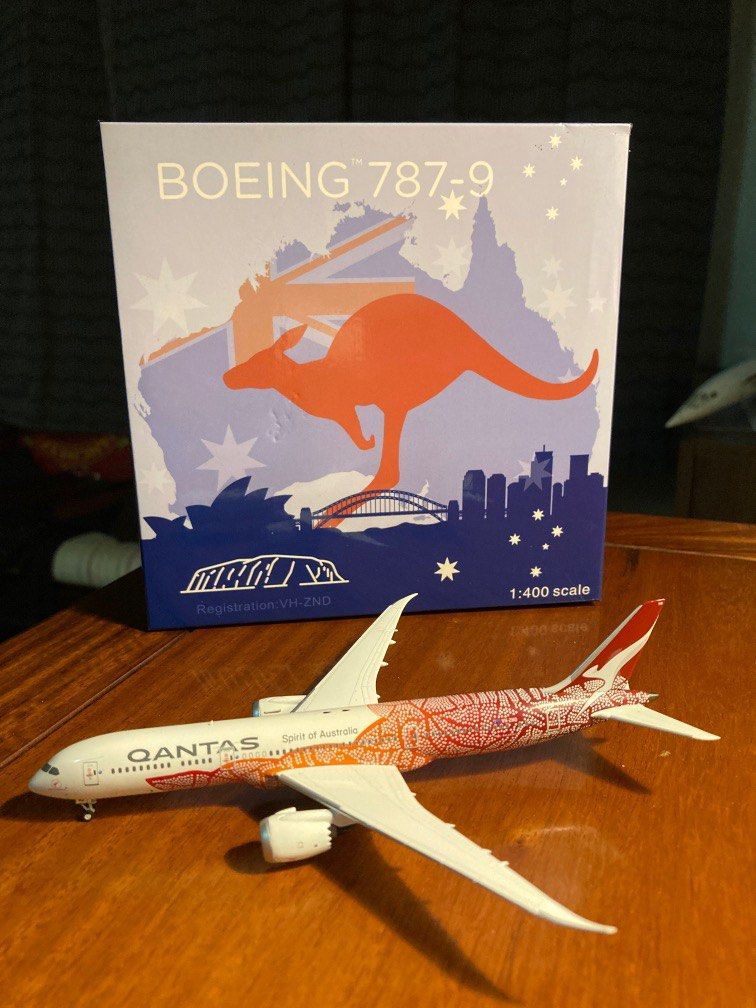 Qantas Boeing 787-9 Yam Dreaming 1:400 NG Model, Hobbies & Toys ...