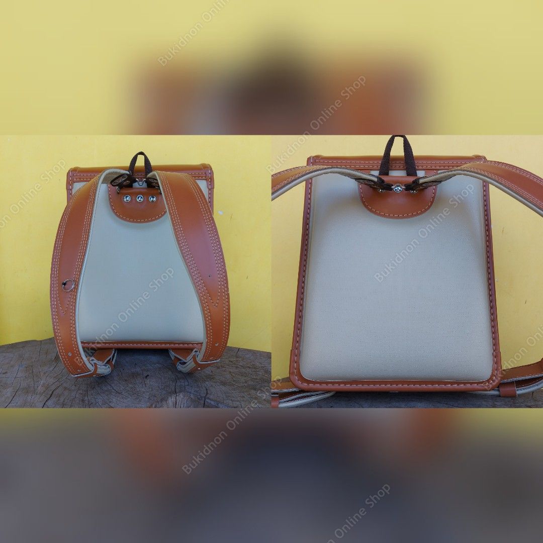 Randoseru School Bag Japanese Backpack / Brown V018, Women's Fashion ...