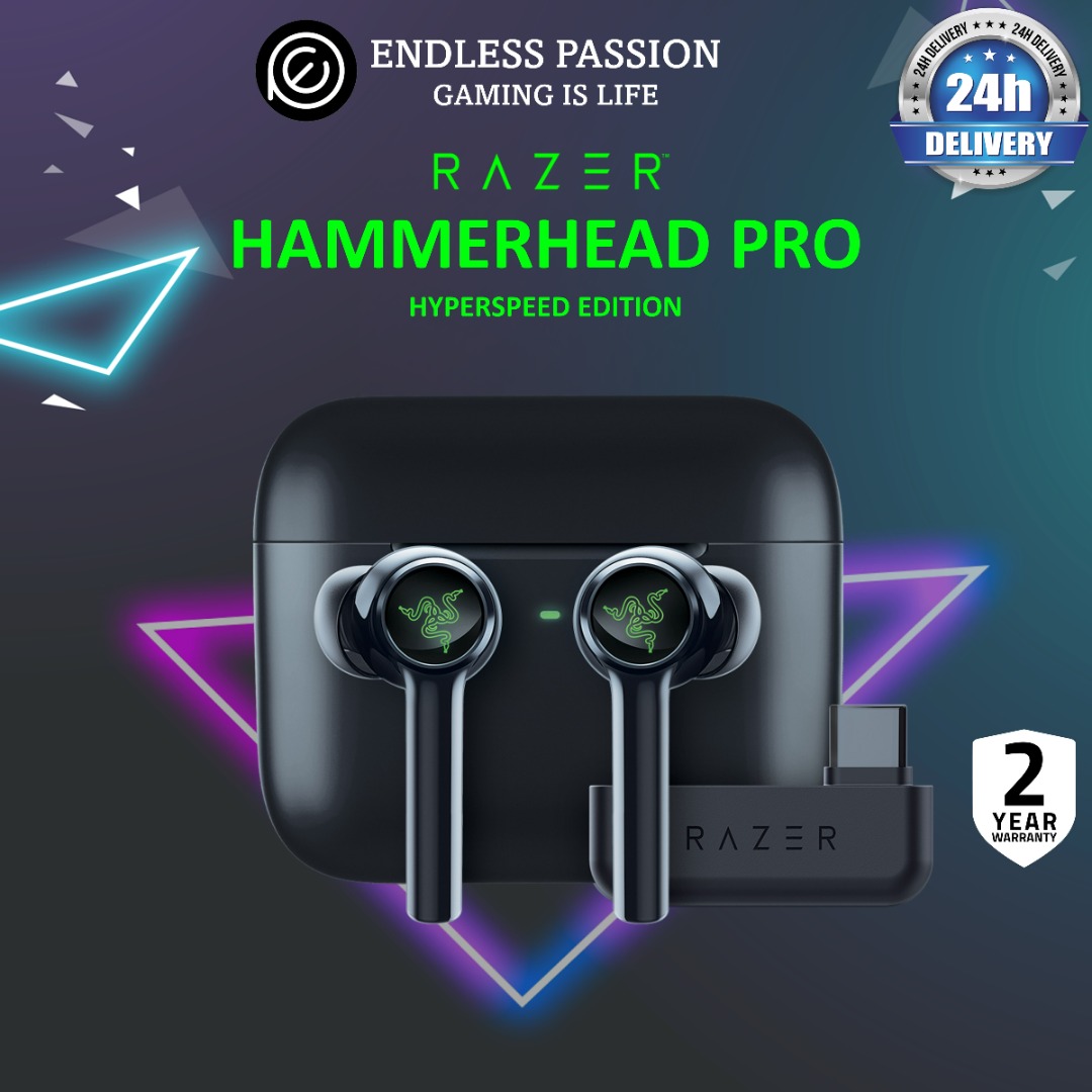 Razer Hammerhead Pro Hyperspeed, Audio, Earphones on Carousell