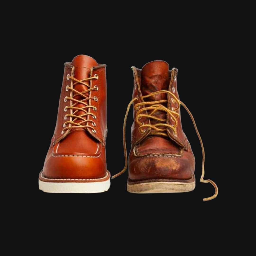RED WING Heritage Style 875 Men's Classic Moc Toe In Oro Legacy Leather ...