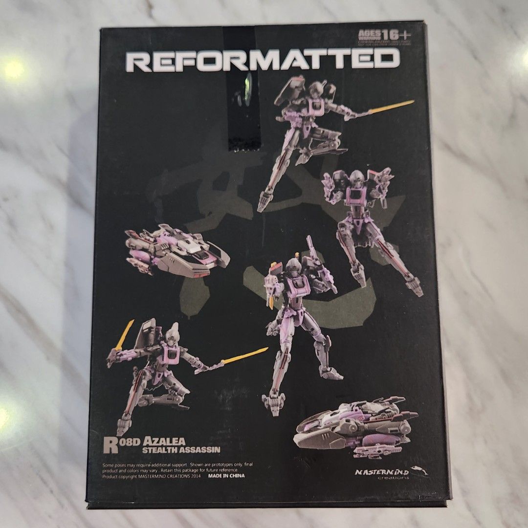 Reformatted R08D Azalea Stealth Assassin, Hobbies & Toys, Toys & Games ...