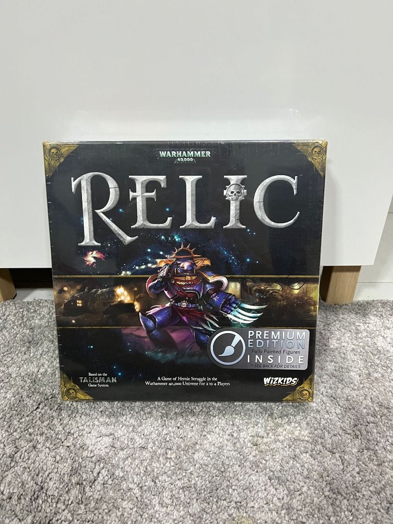 RELIC Premium Edition with pre-painted Minis Warhammer 40k Board Game ...
