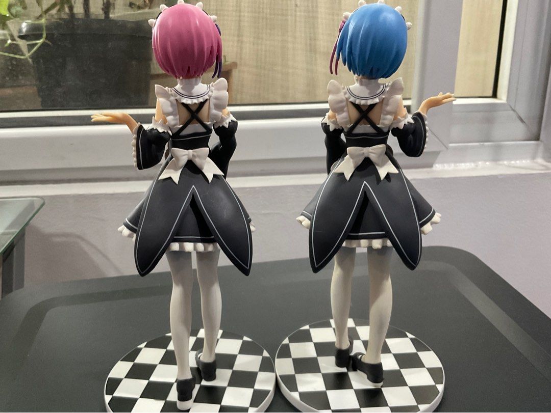 Rem and Ram figures (set) on Carousell
