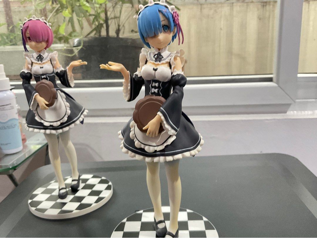 Rem and Ram figures (set) on Carousell