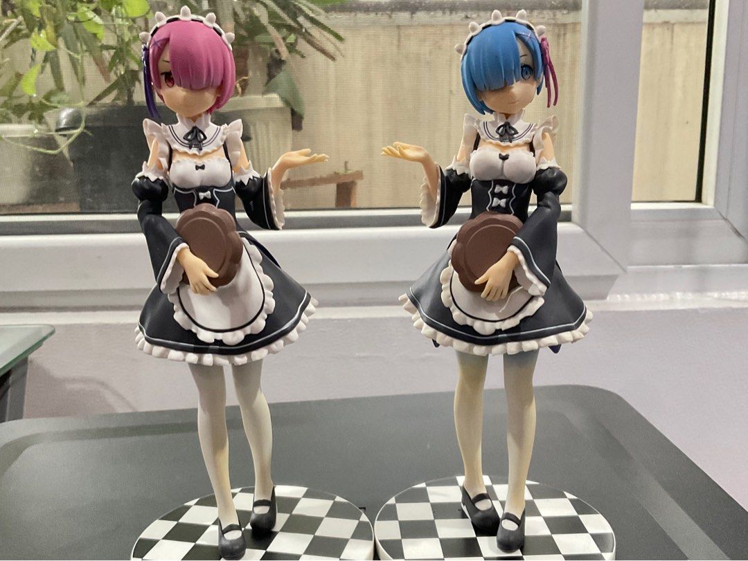 Rem and Ram figures (set) on Carousell