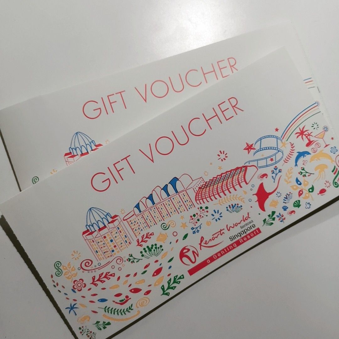 $200 Resorts World Sentosa (RWS) Voucher, Tickets & Vouchers, Vouchers ...