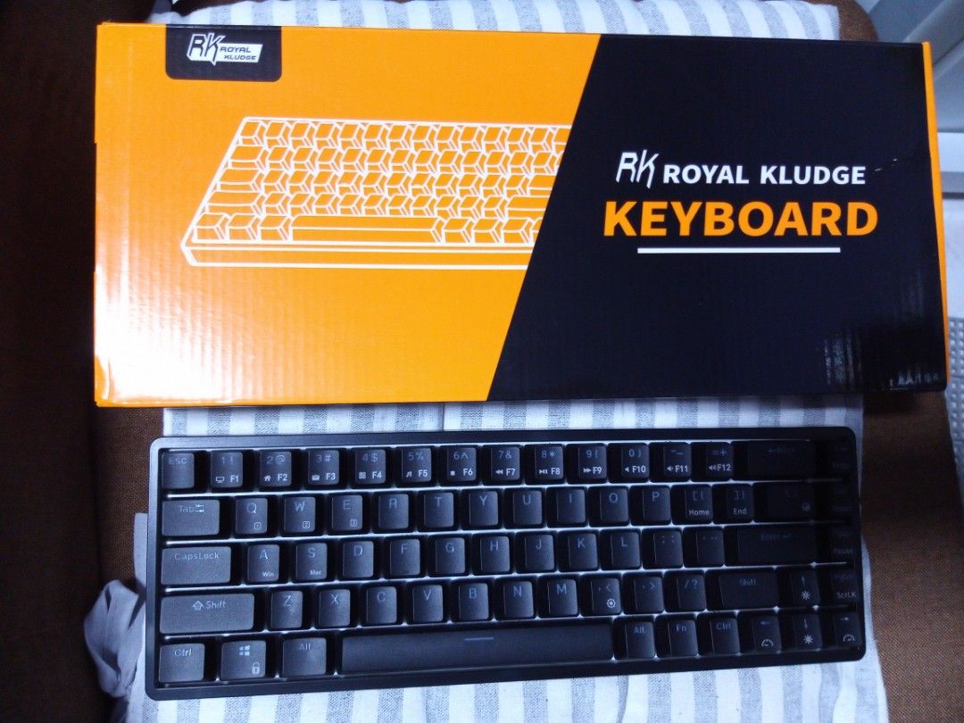 Royal Kludge RK G68 Wireless Mechanical Keyboard, Computers & Tech ...