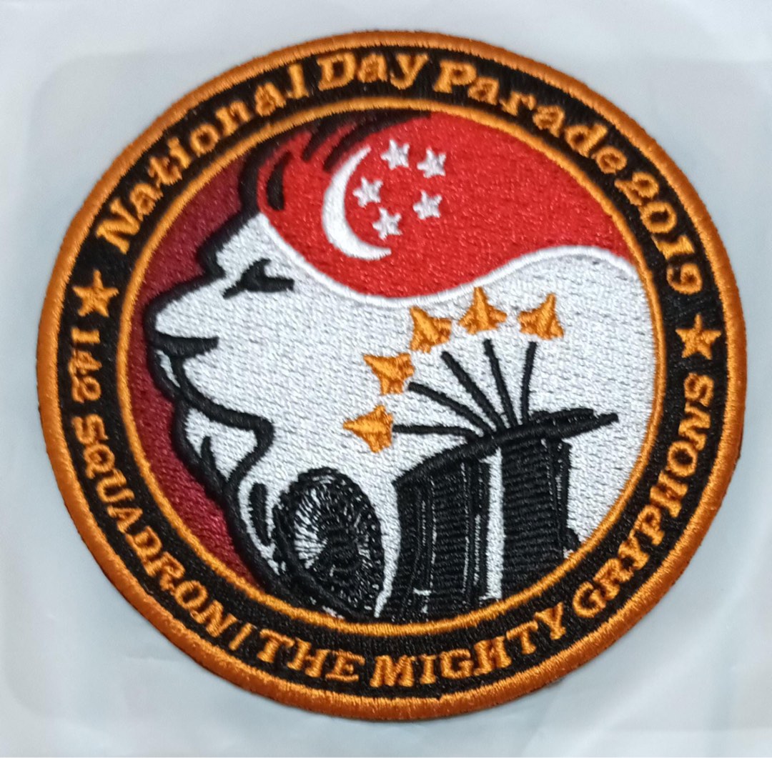 RSAF 142SQN NDP2019 Patch, Hobbies & Toys, Memorabilia & Collectibles ...
