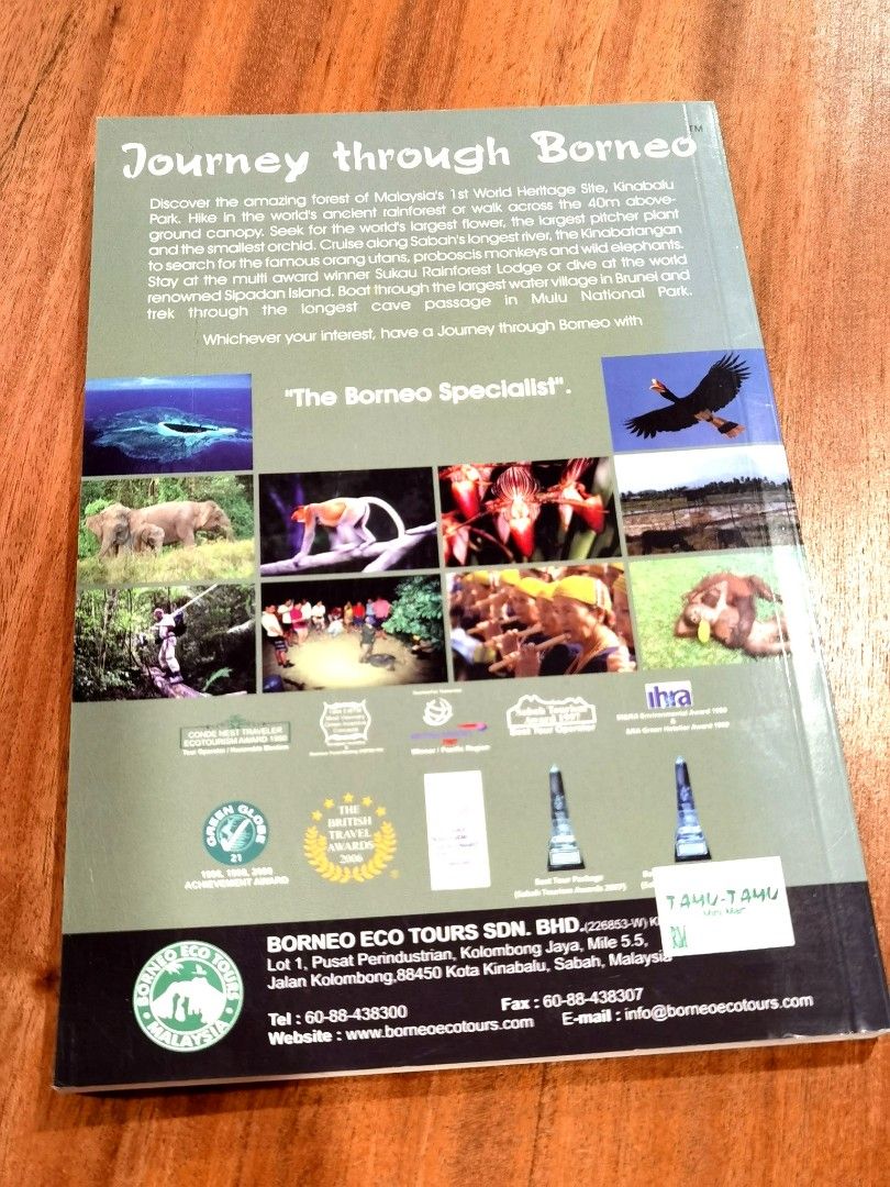 SABAH Land Of The Sacred Mountain Malaysia Book By Albert C K Teo A G ...