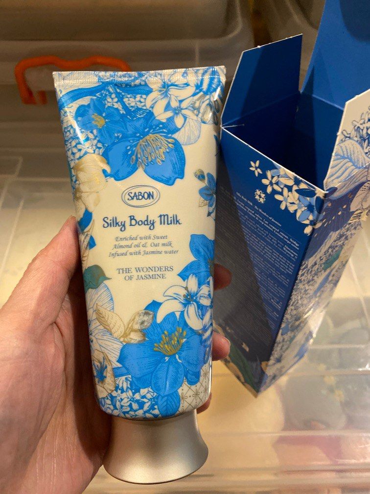 Sabon silky body milk, Beauty & Personal Care, Bath & Body, Body Care on Carousell
