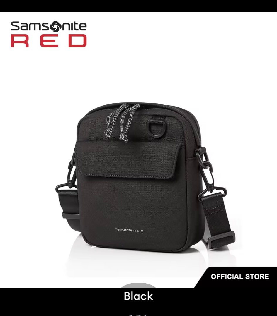 Samsonite RED Crossbody, Luxury, Bags & Wallets on Carousell
