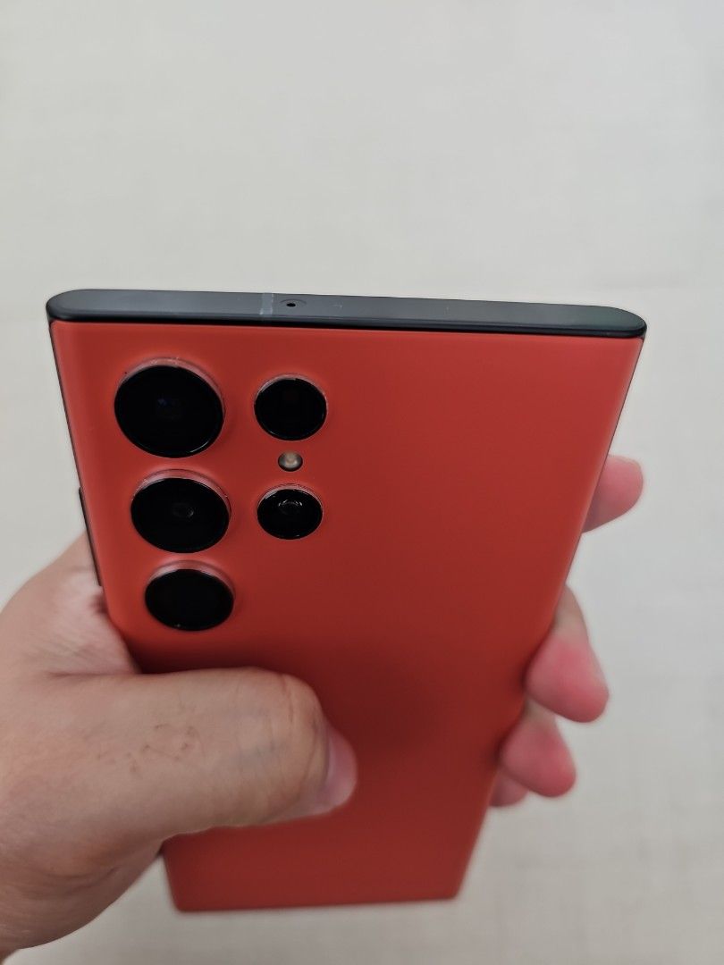 Samsung S22 Ultra 512GB exclusive red color, Mobile Phones & Gadgets ...
