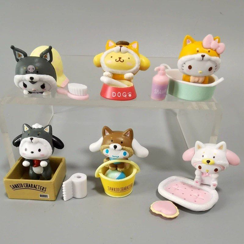 Sanrio characters mini figurine toys children’s gift blind box, Hobbies ...
