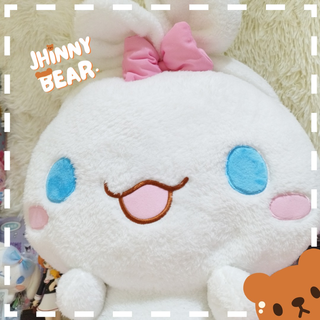 Sanrio Big Cinnamoroll Bunny ribbon JUMBO Large | 20 inch (50cm ...