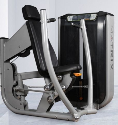 Seated Chest Press Machine Adjustable Height Pectoral Arms Muscles ...