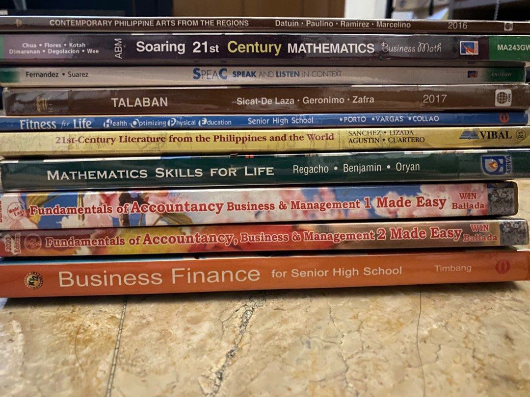 Senior High (SHS) ABM Strand Books, Hobbies & Toys, Books & Magazines ...