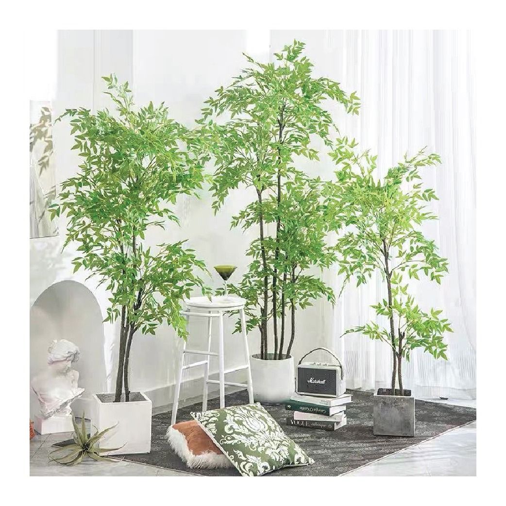 SG Seller | Nandina Domestica sacred bamboo Artificial Plant Tree ...