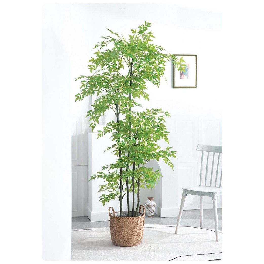 SG Seller | Nandina Domestica sacred bamboo Artificial Plant Tree ...