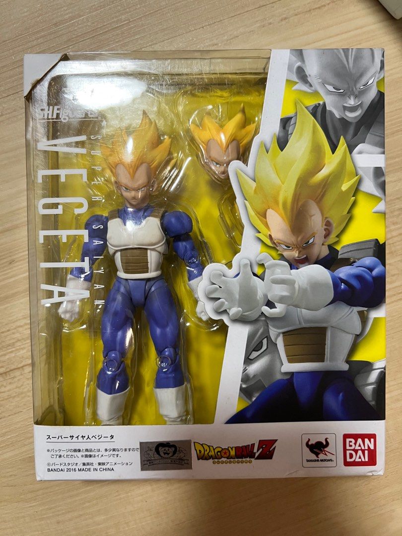 S.H.Figuarts SHF Saiyan Vegeta Dragonballz, Hobbies & Toys, Toys ...
