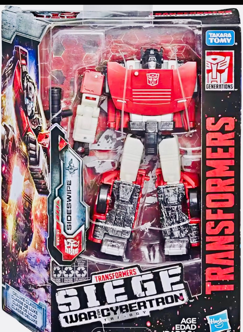 Sideswipe Siege WFC BIB, Hobbies & Toys, Toys & Games on Carousell