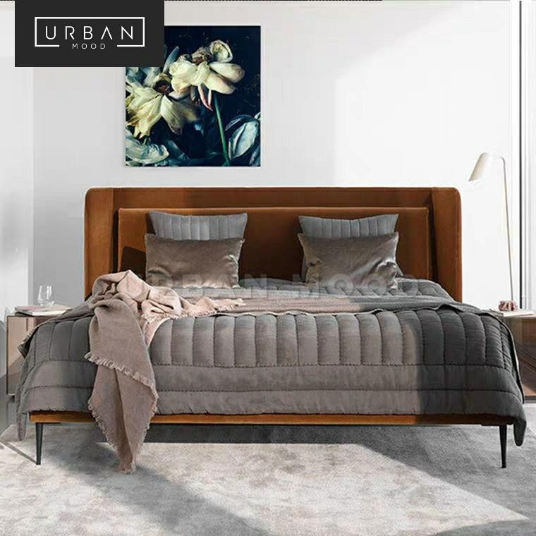SINEAD Luxury Velvet Bedframe, Furniture & Home Living, Furniture, Bed ...