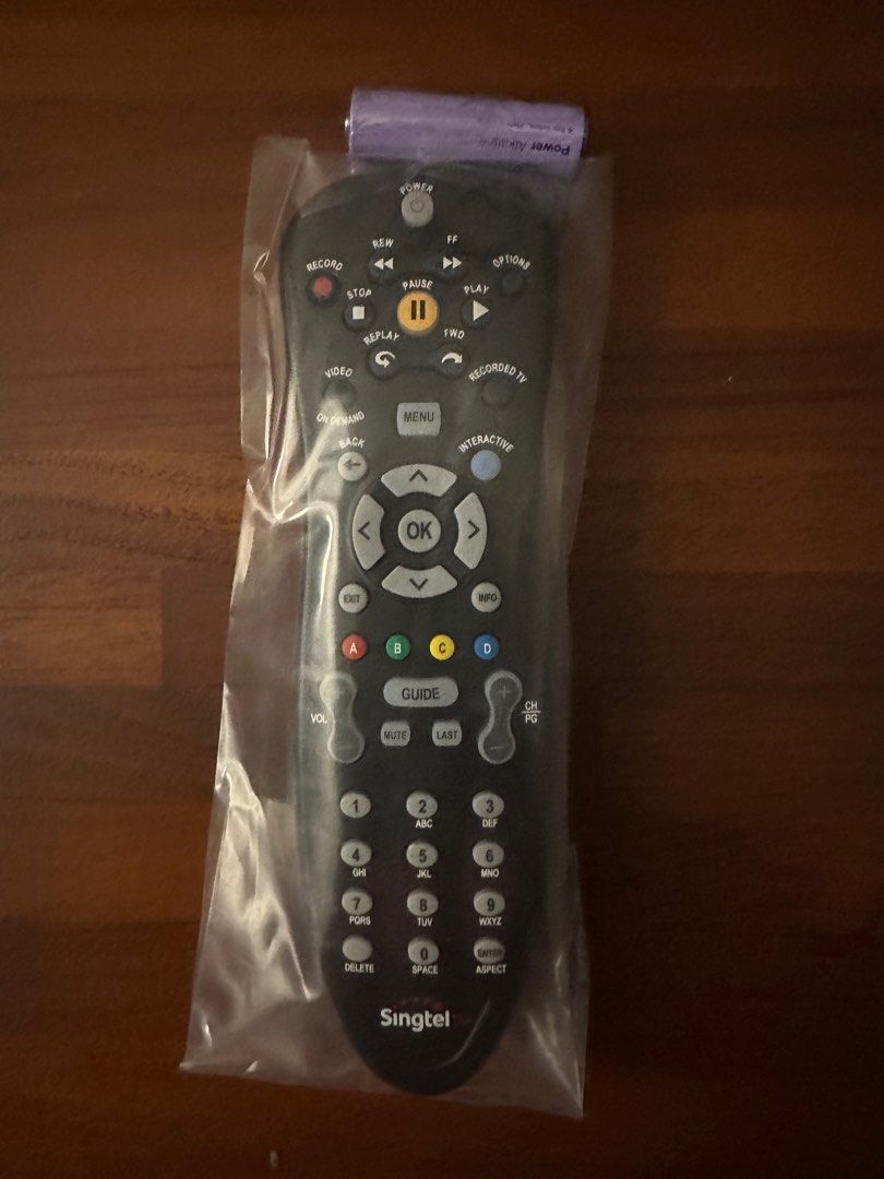 Singtel Remote control, TV & Home Appliances, TV & Entertainment, TV ...