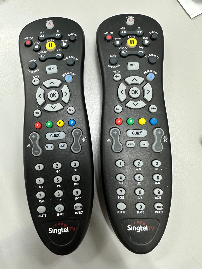 Singtel tv remote, TV & Home Appliances, TV & Entertainment, TV Parts ...