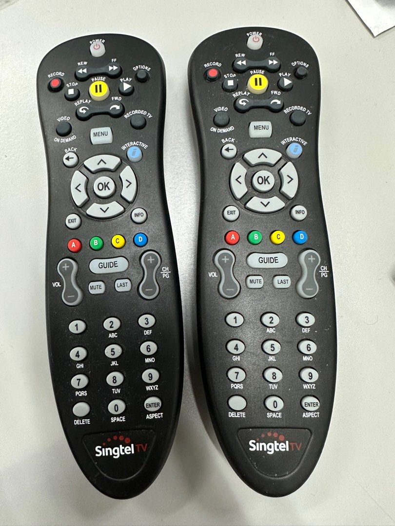 Singtel tv remote, TV & Home Appliances, TV & Entertainment, TV Parts ...