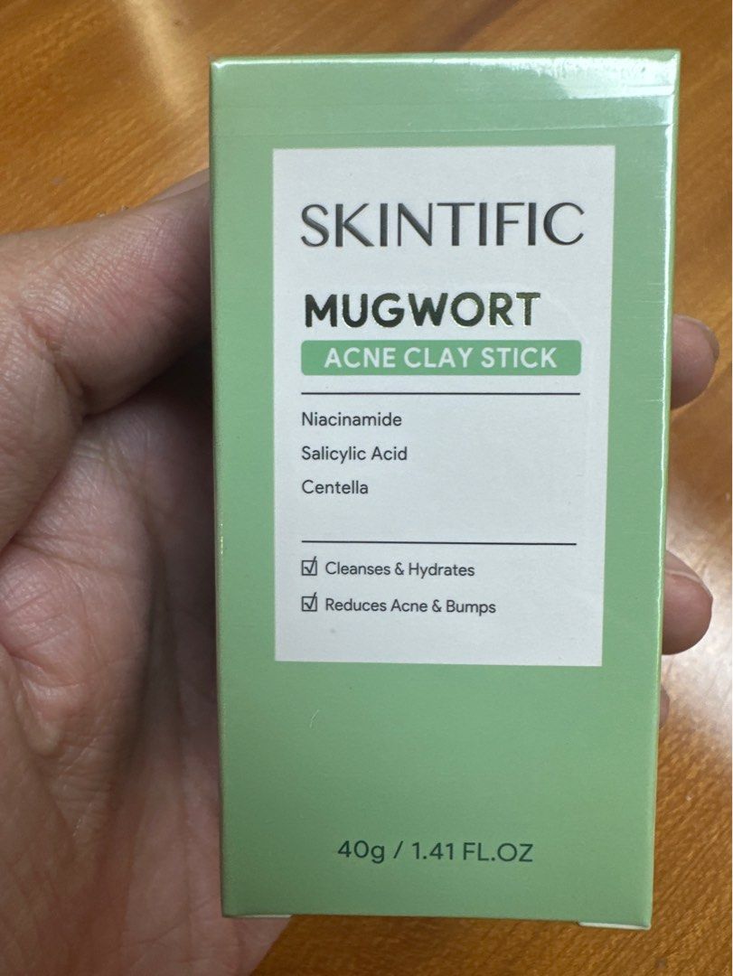 Skintific mugwort clay stick masker wajah ORIGINAL, Kesehatan ...
