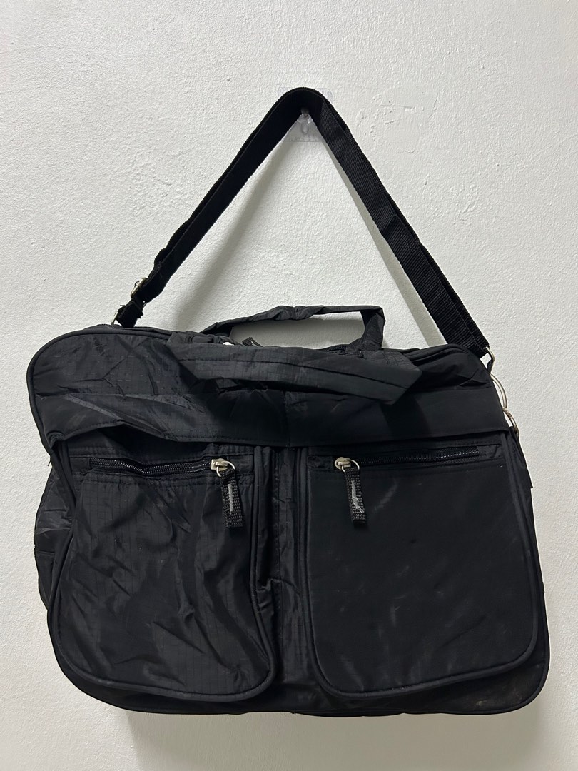 Sling messenger bag kain payung, Men's Fashion, Bags, Sling Bags on ...