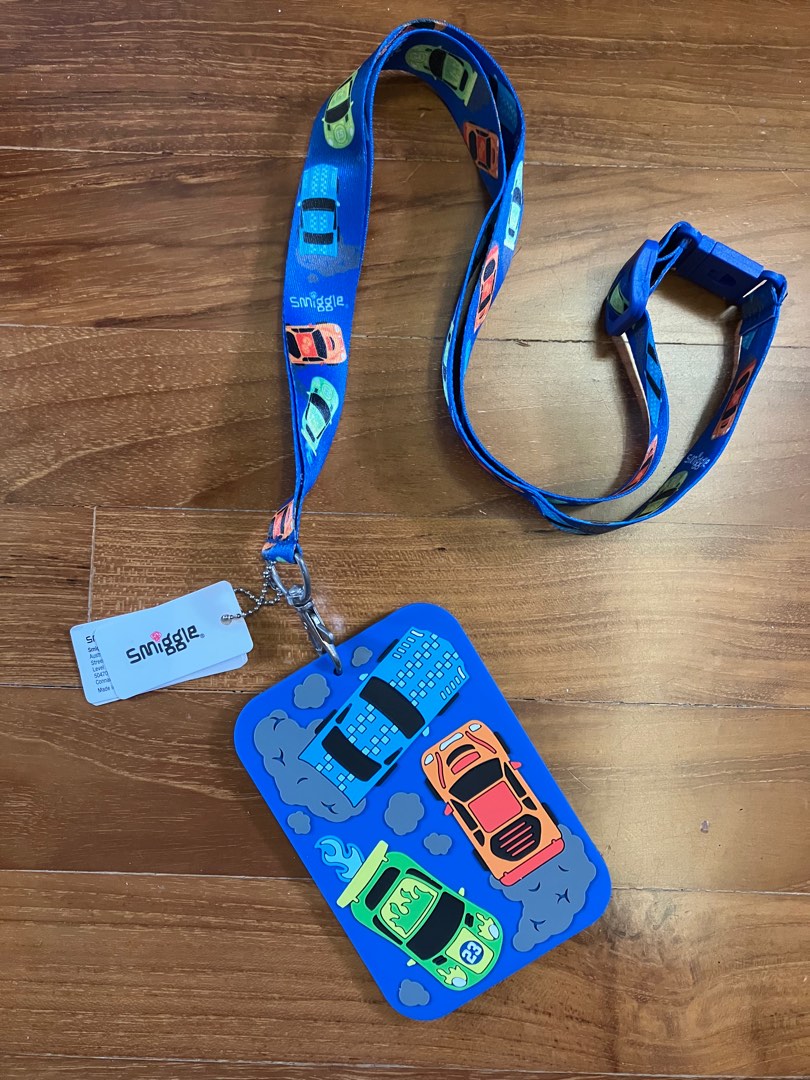 Smiggle Landyard For Boys - Cars Theme, Babies & Kids, Babies & Kids ...