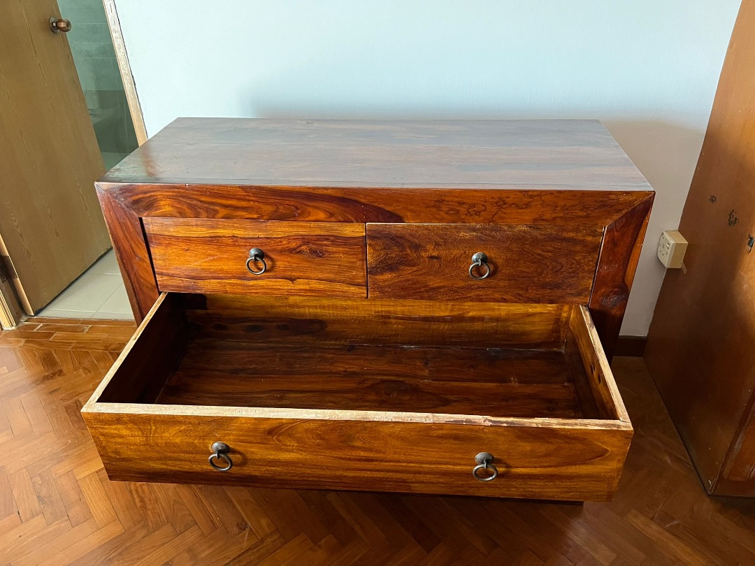 SOLID Wood - Chest of Drawers, Furniture & Home Living, Furniture ...