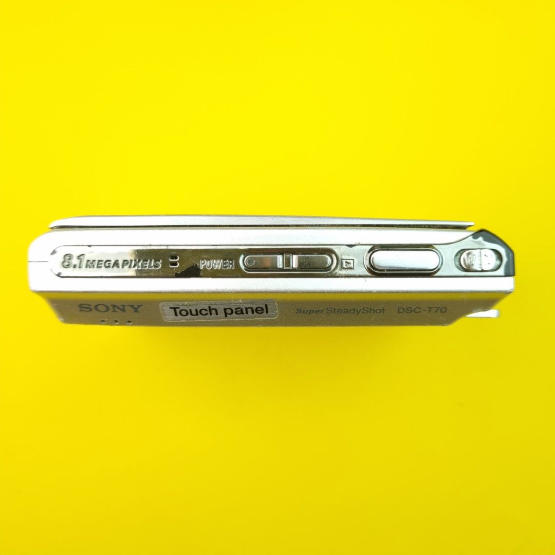 SONY CYBERSHOT DSC-T70 (digicam/camdig/digital pocket camera ...