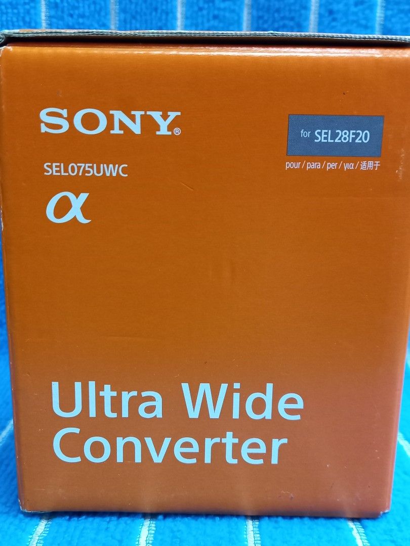 Sony ultra wide converter 28mm f2, Photography, Lens & Kits on Carousell