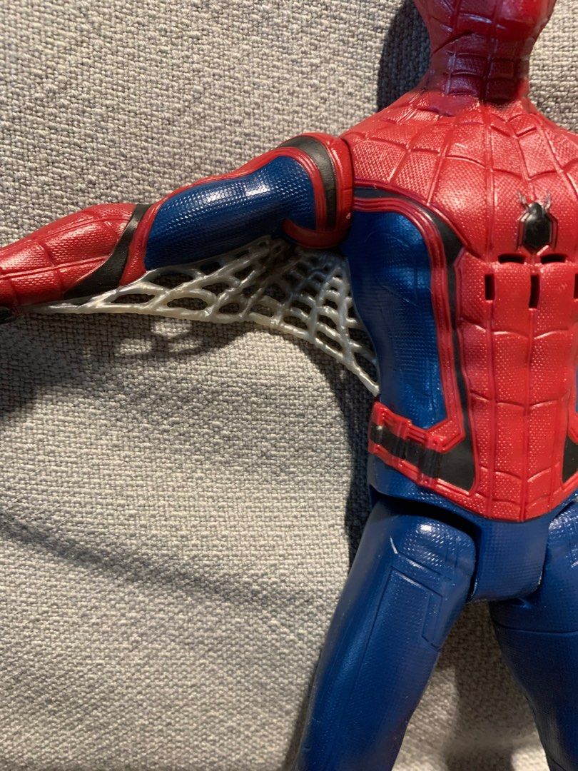 Spider man talking action figure, Hobbies & Toys, Toys & Games on Carousell