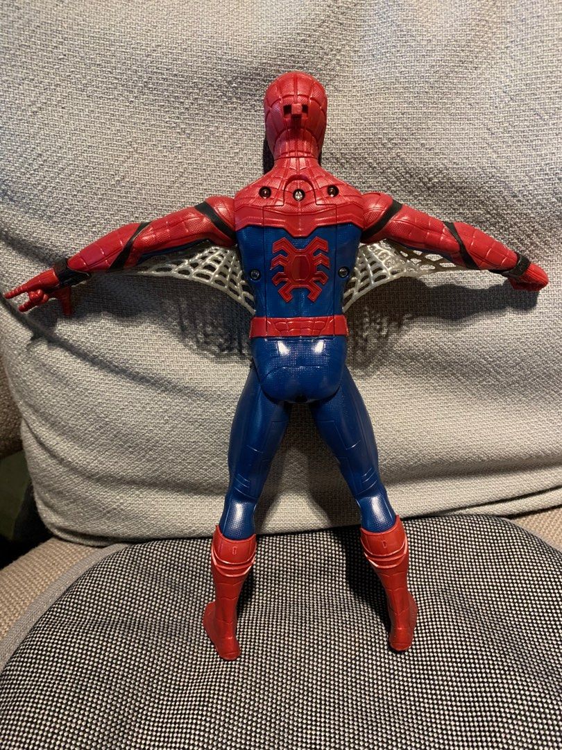 Spider man talking action figure, Hobbies & Toys, Toys & Games on Carousell