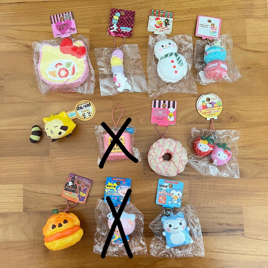 squishies squishy tokyo ayoma rilakkuma kapibarasan hello kitty sweets ...