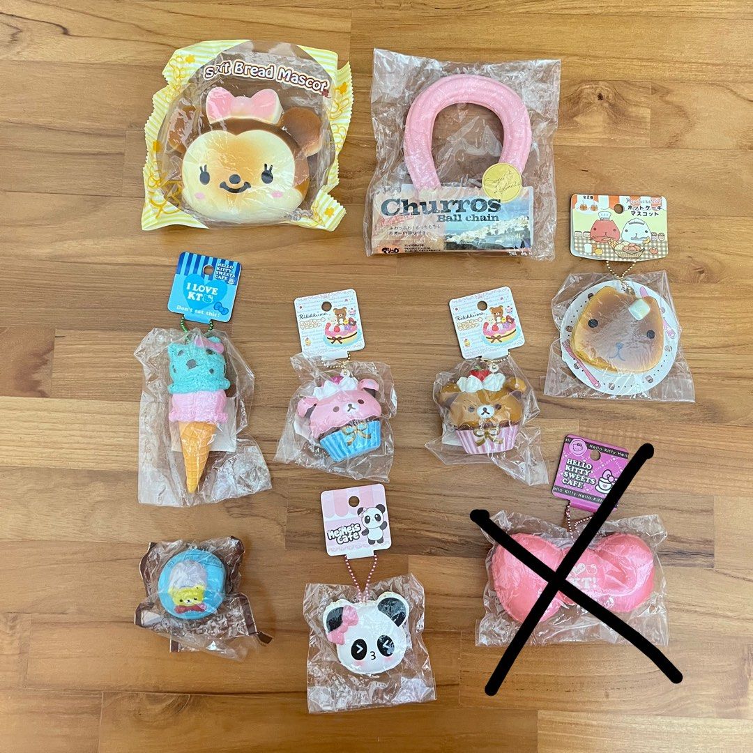 squishies squishy tokyo ayoma rilakkuma kapibarasan hello kitty sweets ...