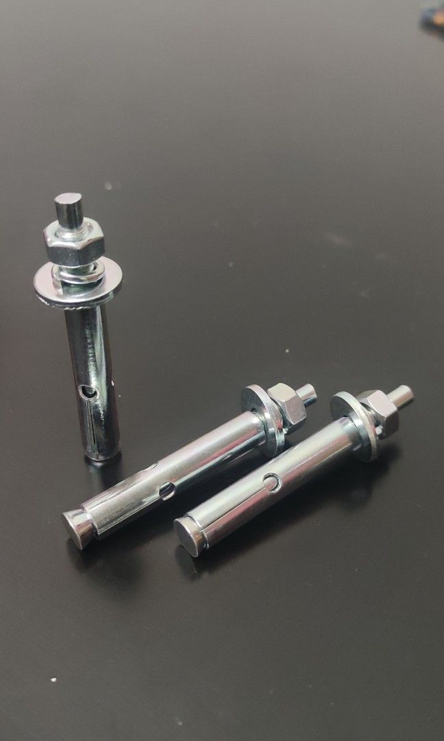 Stainless steel wall plug, Furniture & Home Living, Home Improvement ...