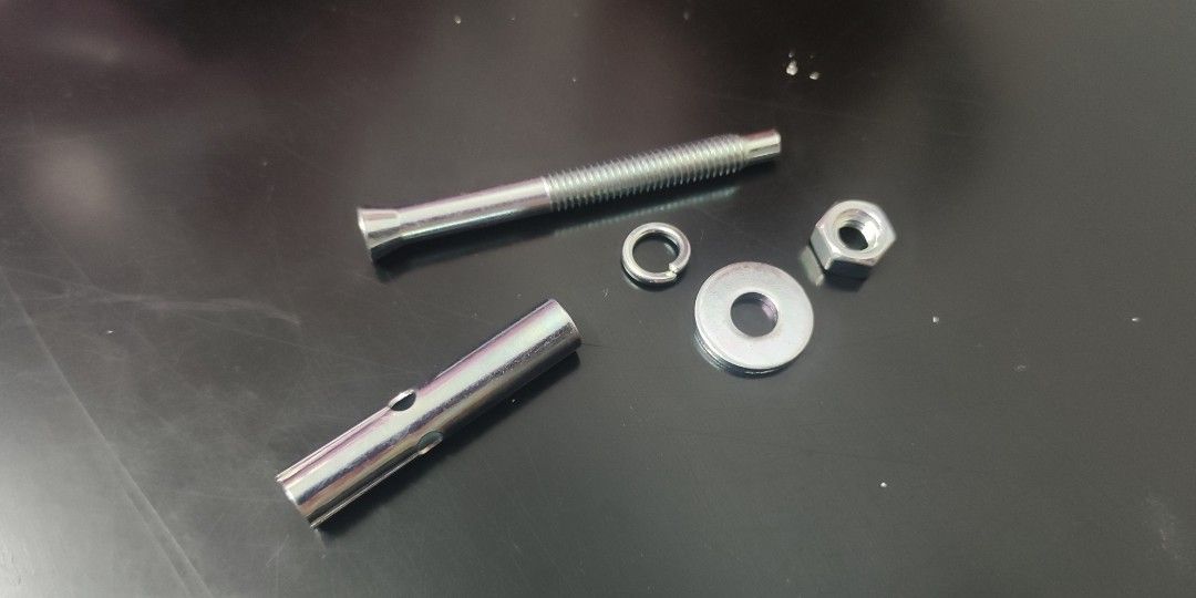 Stainless steel wall plug, Furniture & Home Living, Home Improvement ...