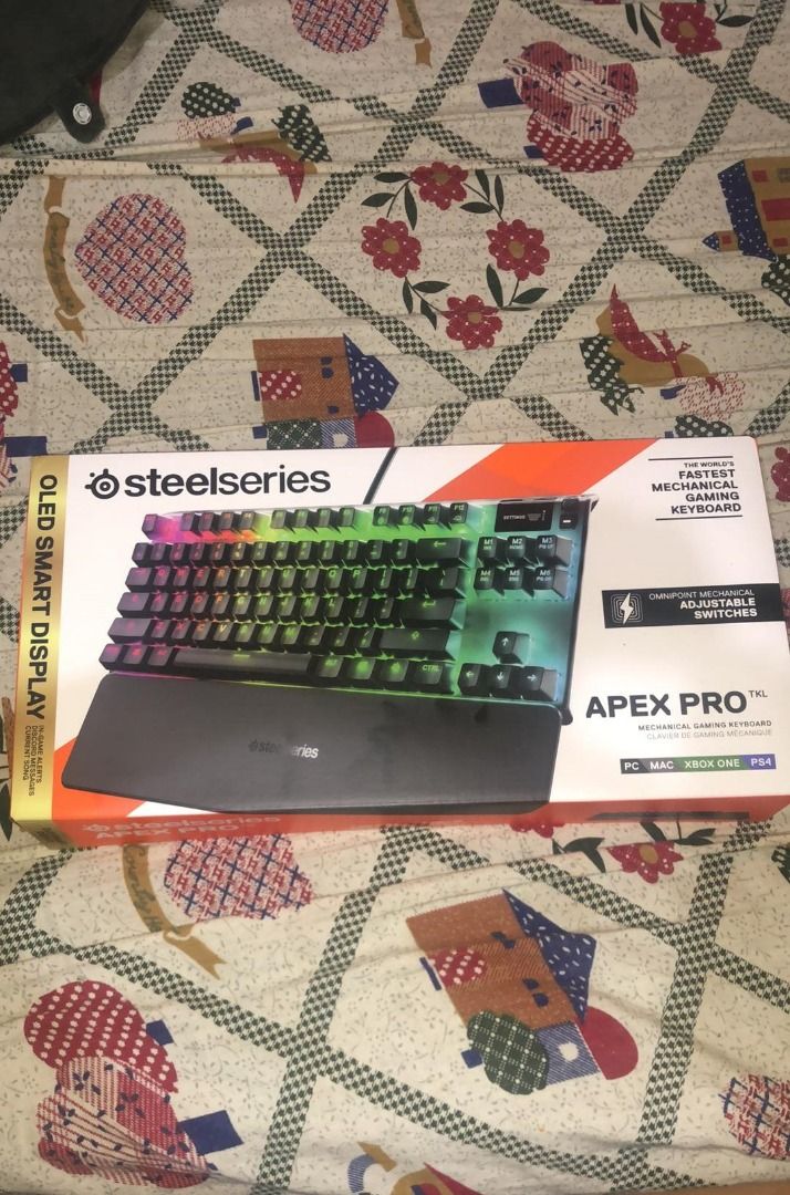 Steel Series Apex Pro TKL, Arctis Nova 1X, Aerox 3 Mouse ( with ...