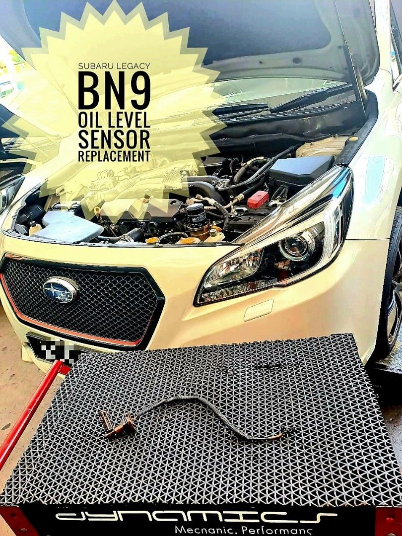 Subaru Forester SJ/Legacy BN9/Outback BS9: Oil level sensor replacement, Car Accessories, Car ...