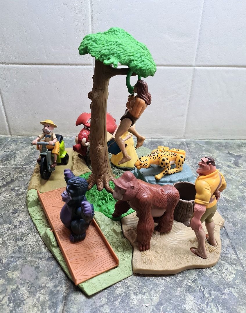 TARZAN - 1999 McDonald's Disney Complete Happy Meal Toy Set Series ...
