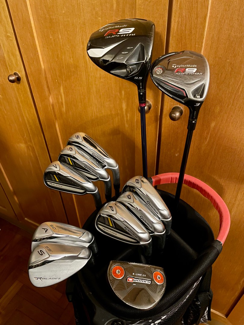 Taylormade RBZ (Stage 2) R9 Full Complete Golf Set, Sports Equipment ...