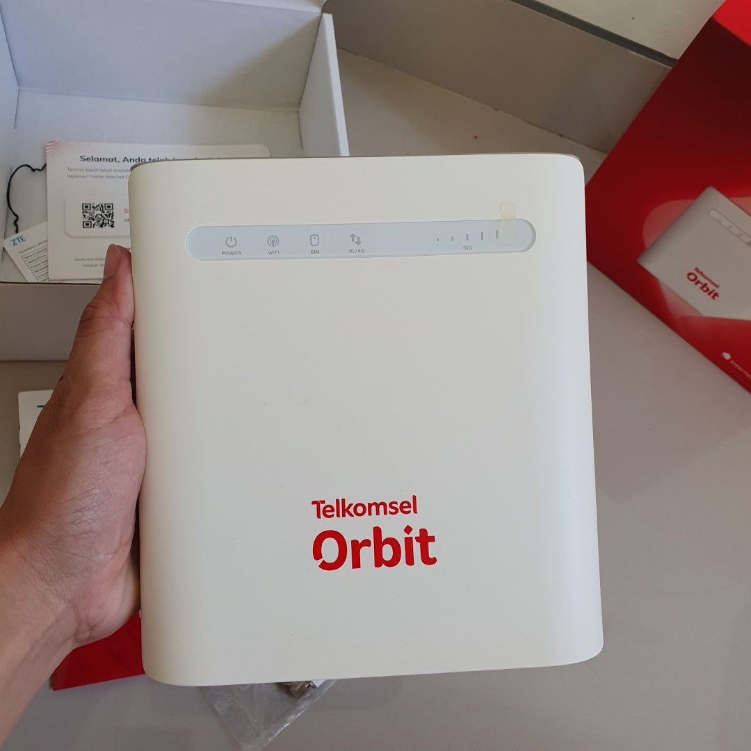 Telkomsel Orbit Pro 2 Modem Wifi 4G with Antenna, Jasa, Elektronik dan ...