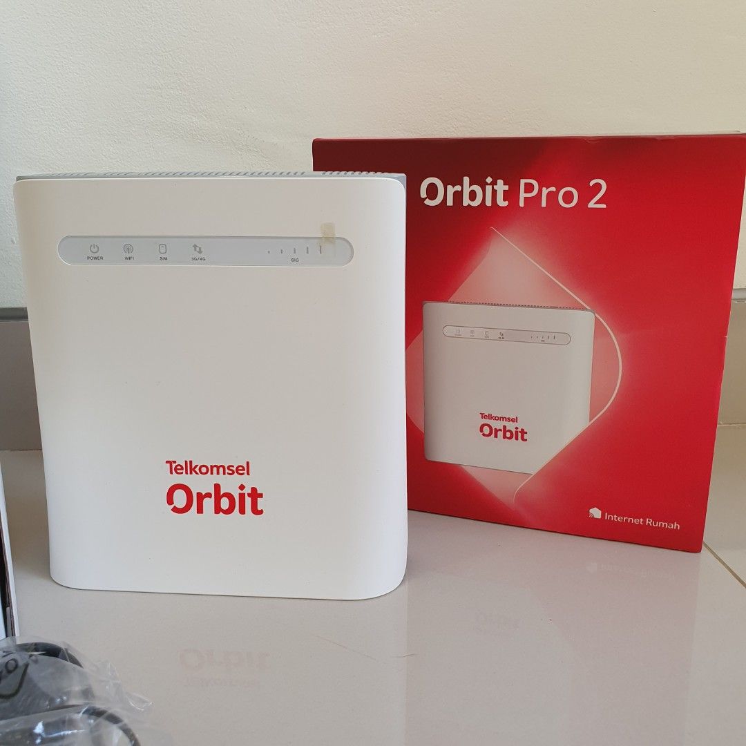 Telkomsel Orbit Pro 2 Modem Wifi 4G with Antenna, Jasa, Elektronik dan ...