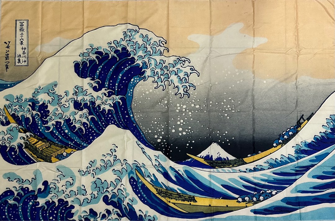 The Great Wave Off Kanagawa on Carousell