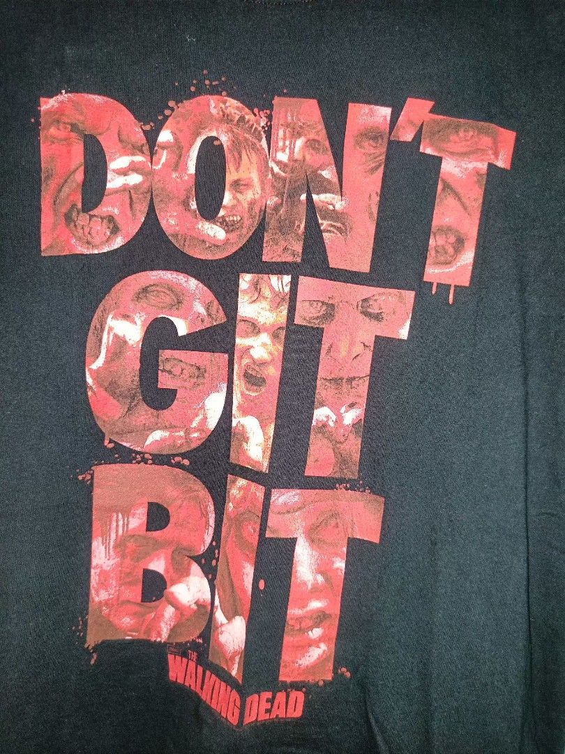 The Walking Dead Dont Git Bit Dated 2014 On Carousell