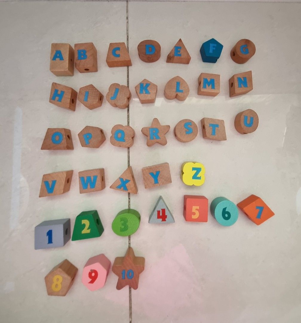 Thomas & Friends Alphabet numbers blocks, Hobbies & Toys, Toys & Games ...