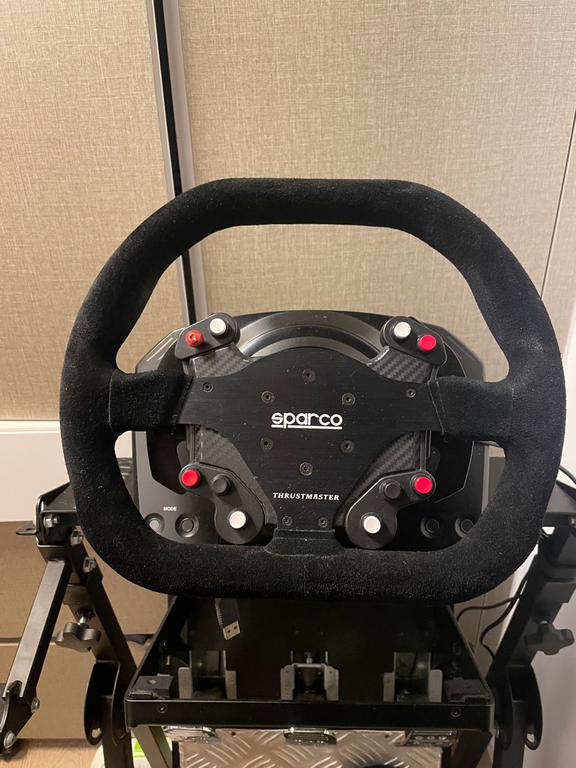 Thrustmaster tspc with t3pa pro pedals, 電子遊戲, 遊戲機配件, 手掣 - Carousell